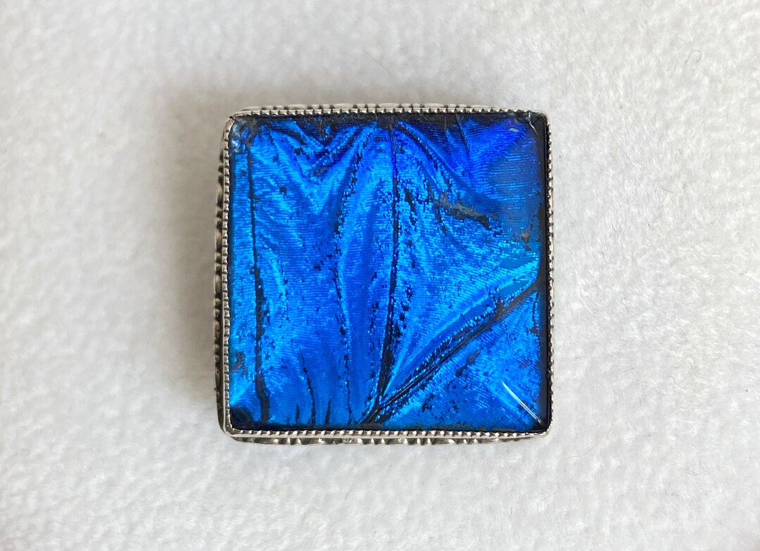 England THOMAS MOTT 1920s/30s Butterfly Wing Brooch Sterling Silver ...