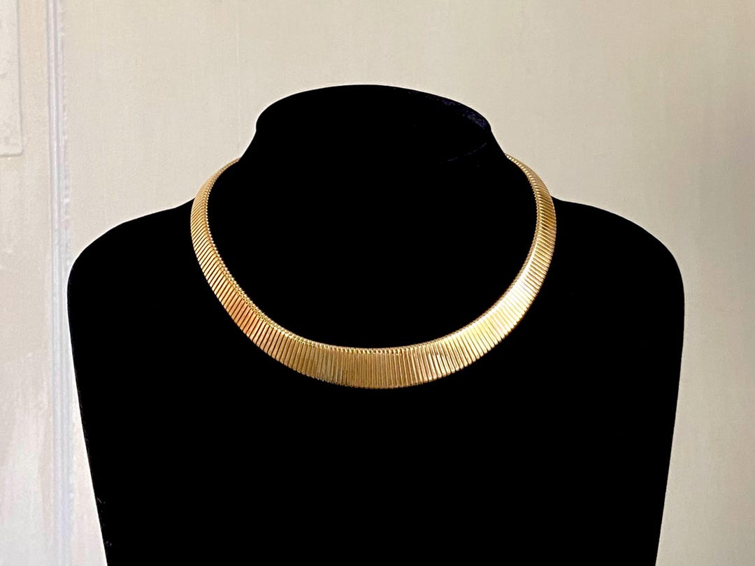 MONET Graduated Collar Necklace - Immaculate Condition Vintage With ...