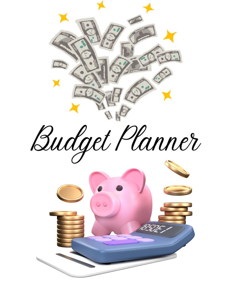 Printable Budget Planne - Etsy