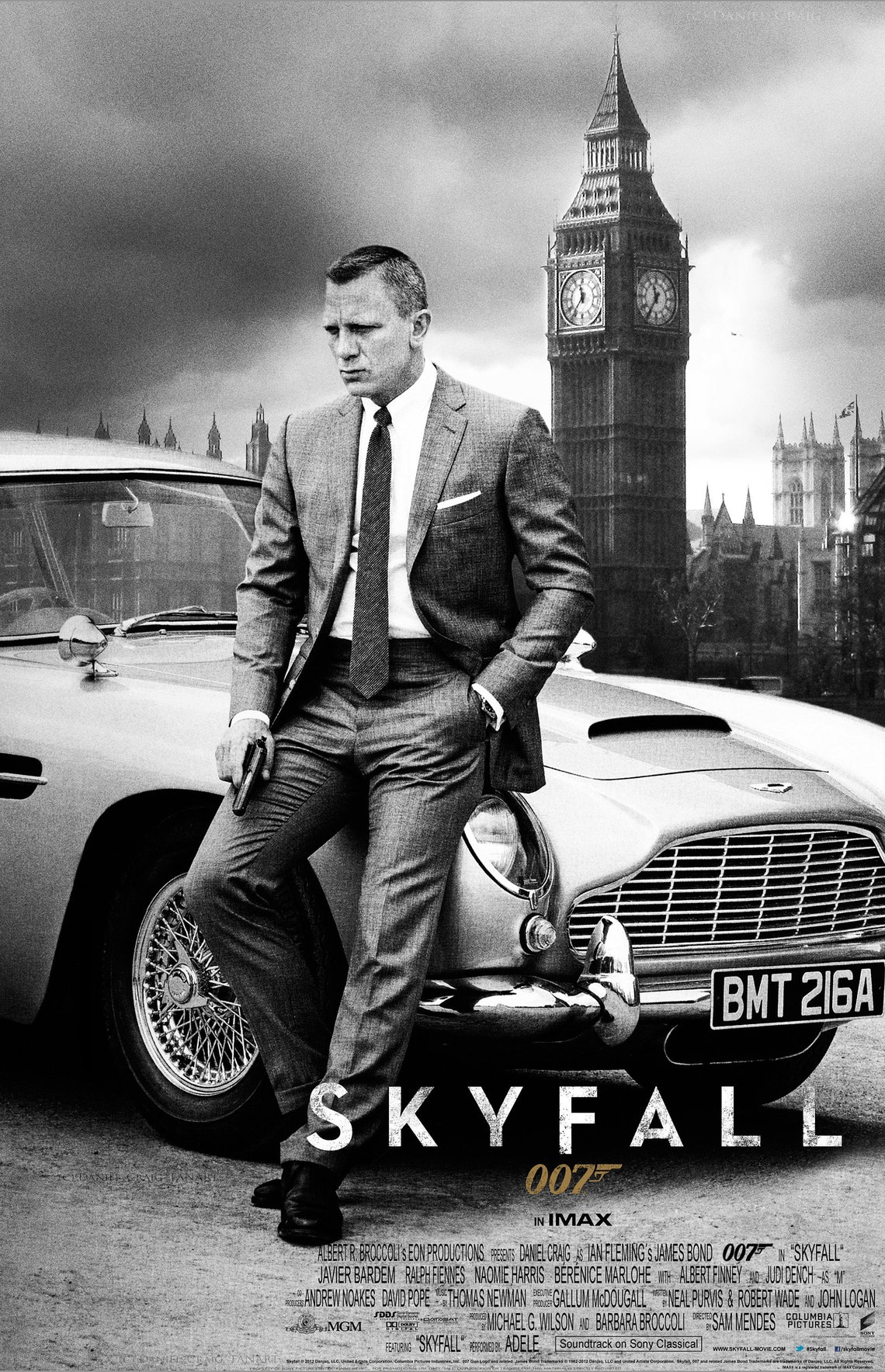 Skyfall Movie Poster Digital Download Action and Adventure | Etsy