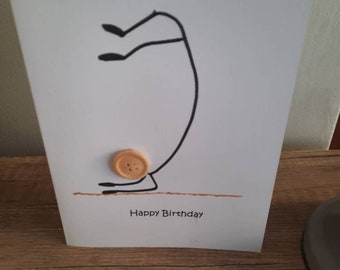 Keep Fit Birthday Card - Etsy UK
