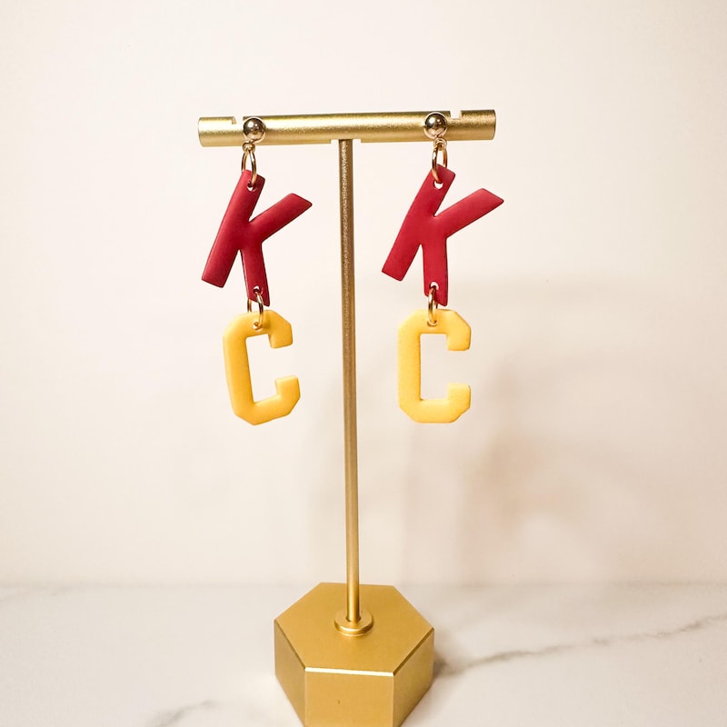 Kansas City Chiefs Earrings - Etsy