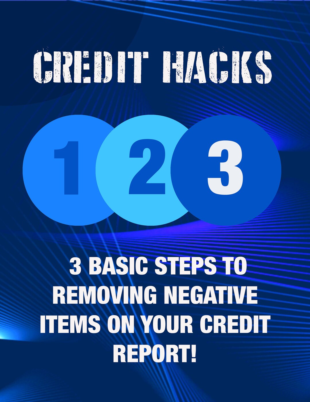 3 Steps to Remove Negative Items From Your Credit Report - Etsy