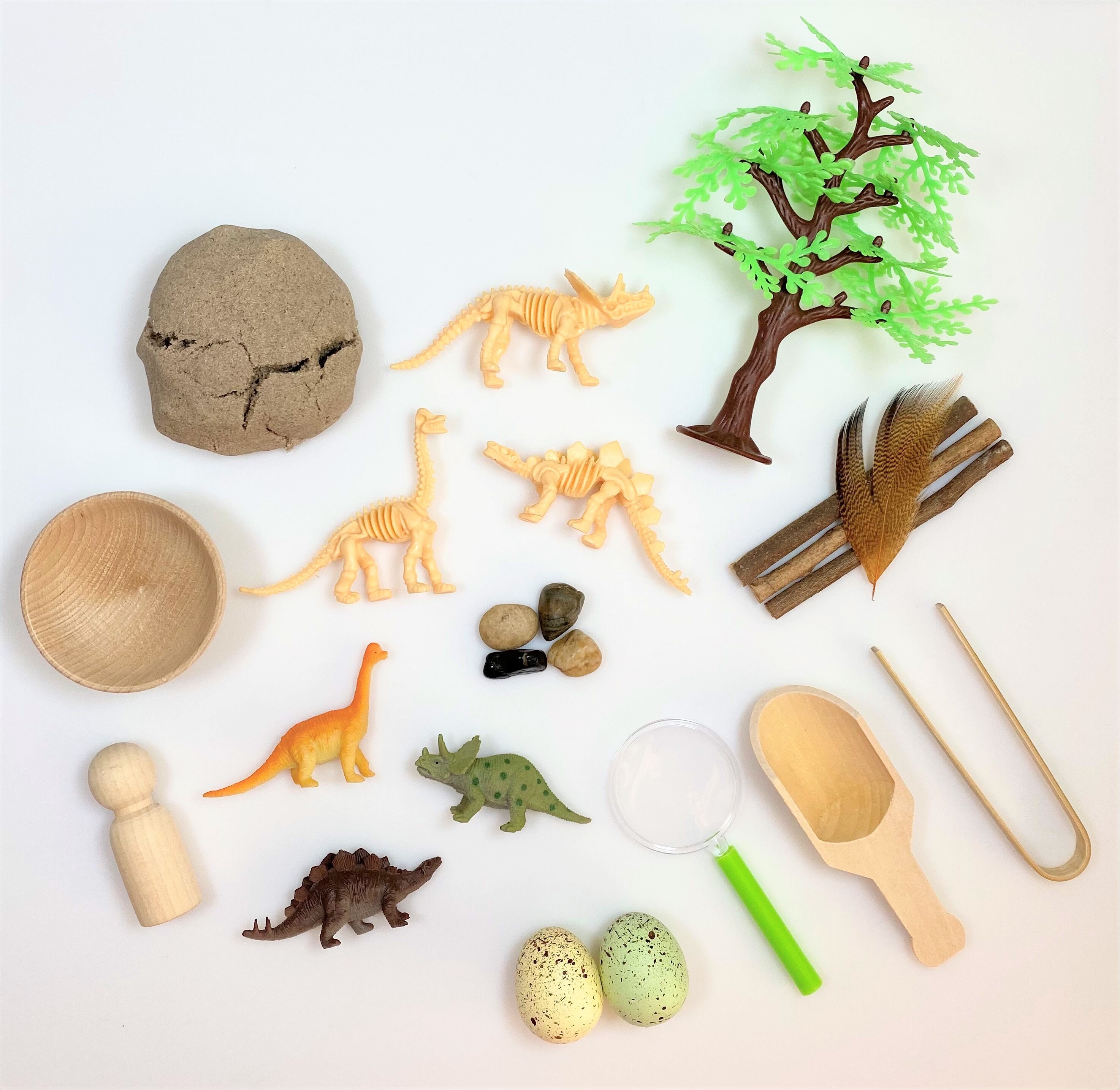 Dinosaur Dig Sensory Tray/Bin Dinosaur Fossil Sensory Kit | Etsy