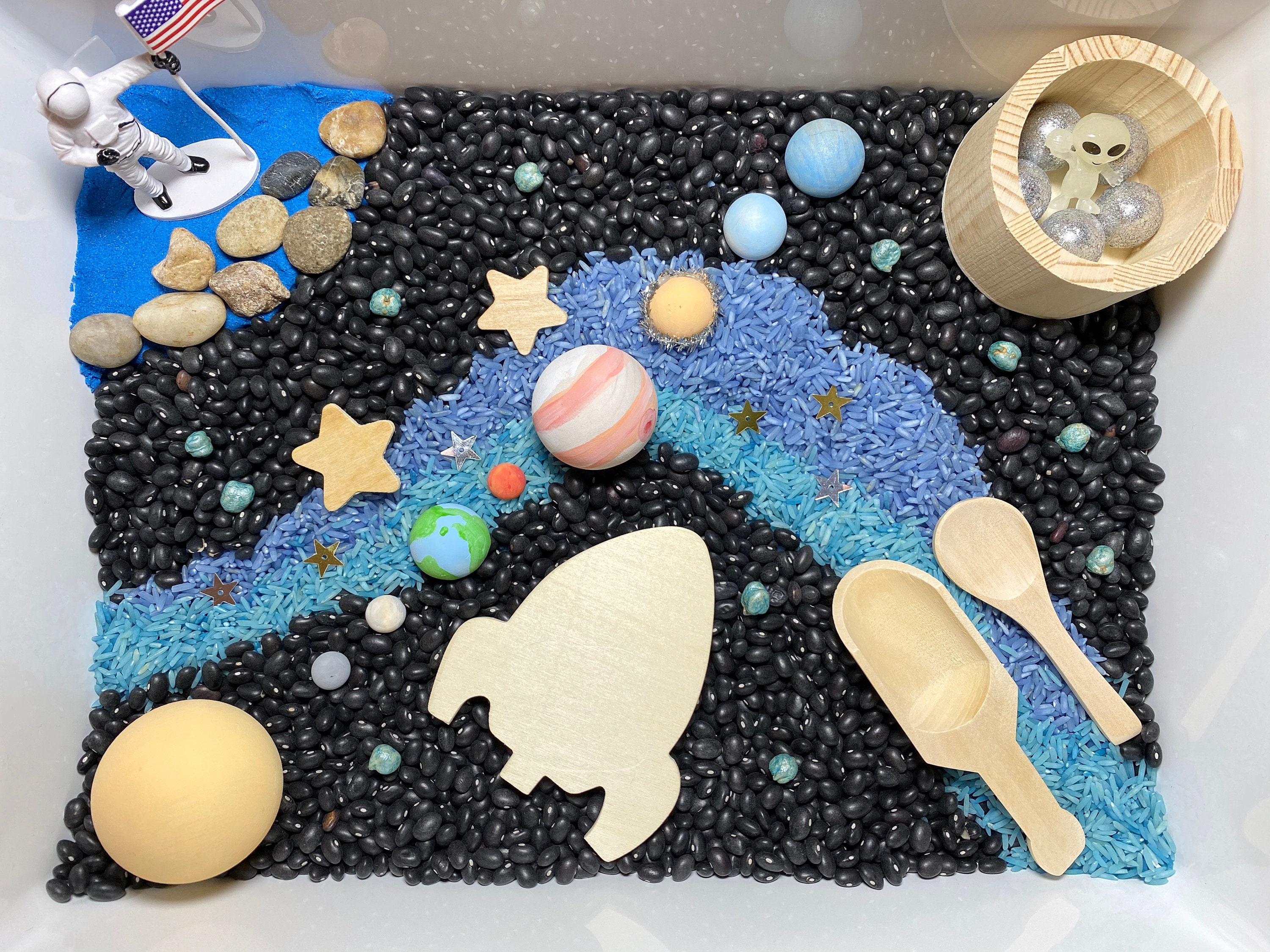 Space Sensory Bin Sensory Bin Kit Astronaut Sensory B - vrogue.co