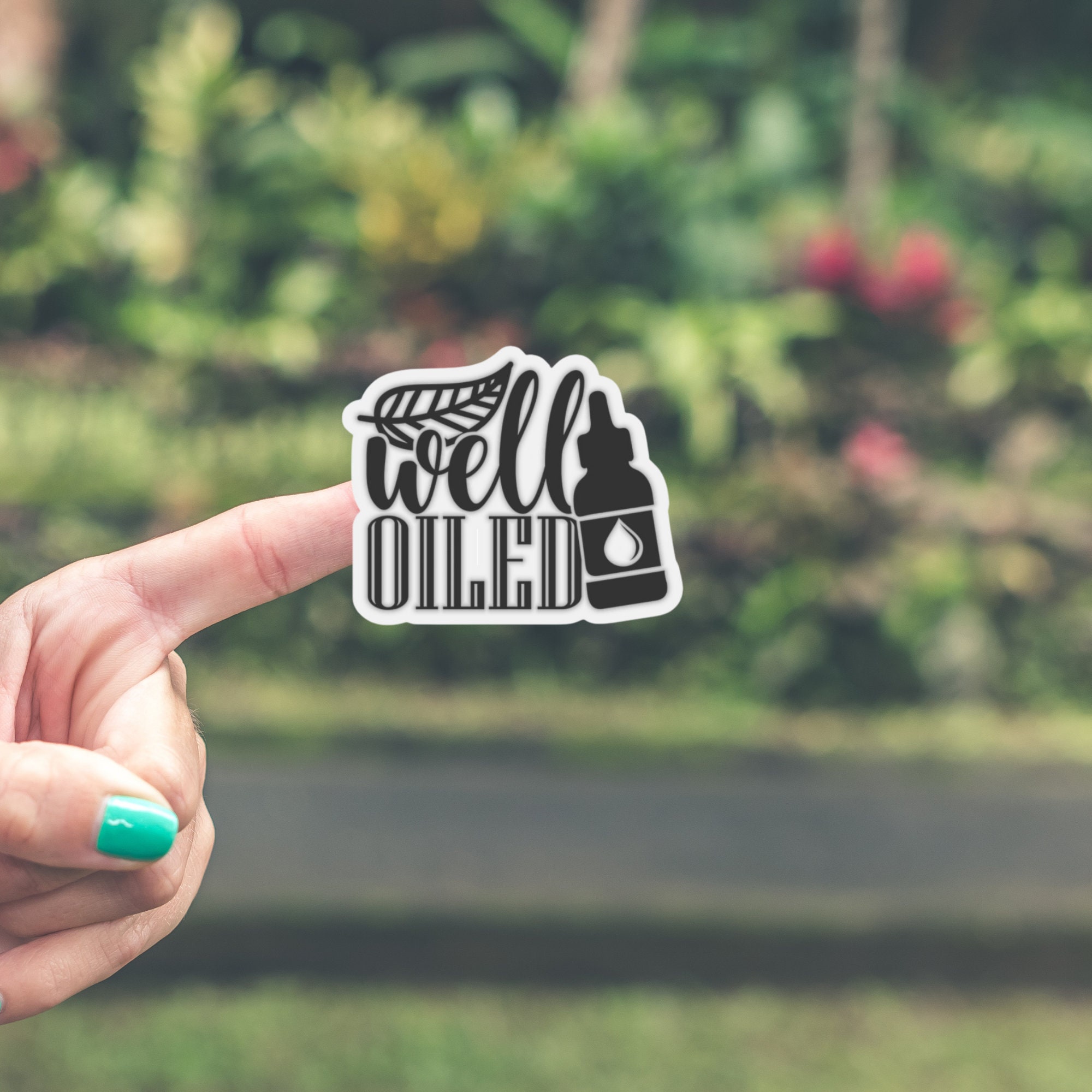 Well Oiled Essential Oil Sticker for Doterra or Young Living. - Etsy