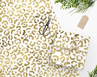Leopard Wrapping Paper - Etsy