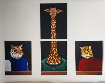 Cuadro Triptico - Etsy