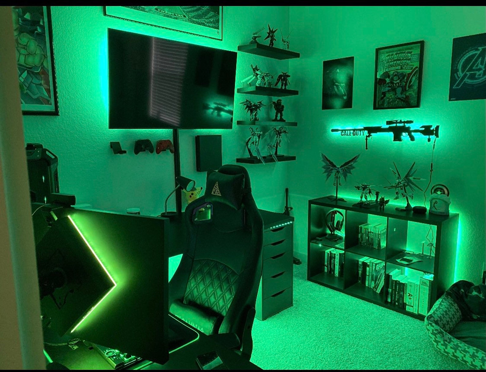 Game Room Led Light Led Light w/ remote Gun Light Game Room | Etsy