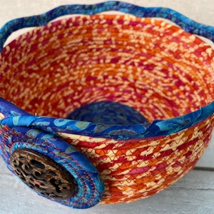 Batik Rope Bowl - Etsy
