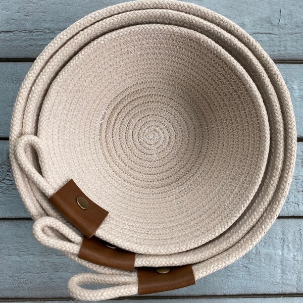 Rope Bowls - Etsy