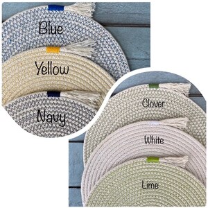 Rope Coaster/bowl Set - Etsy