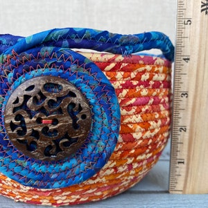 Batik Rope Bowl - Etsy