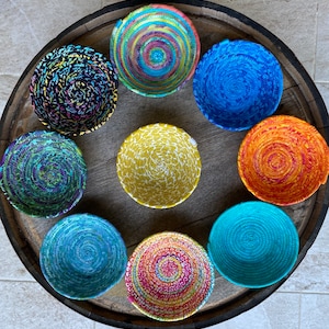 Batik Rope Mini-bowl - Etsy