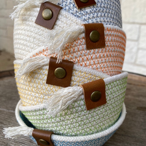Rope Bowls - Etsy
