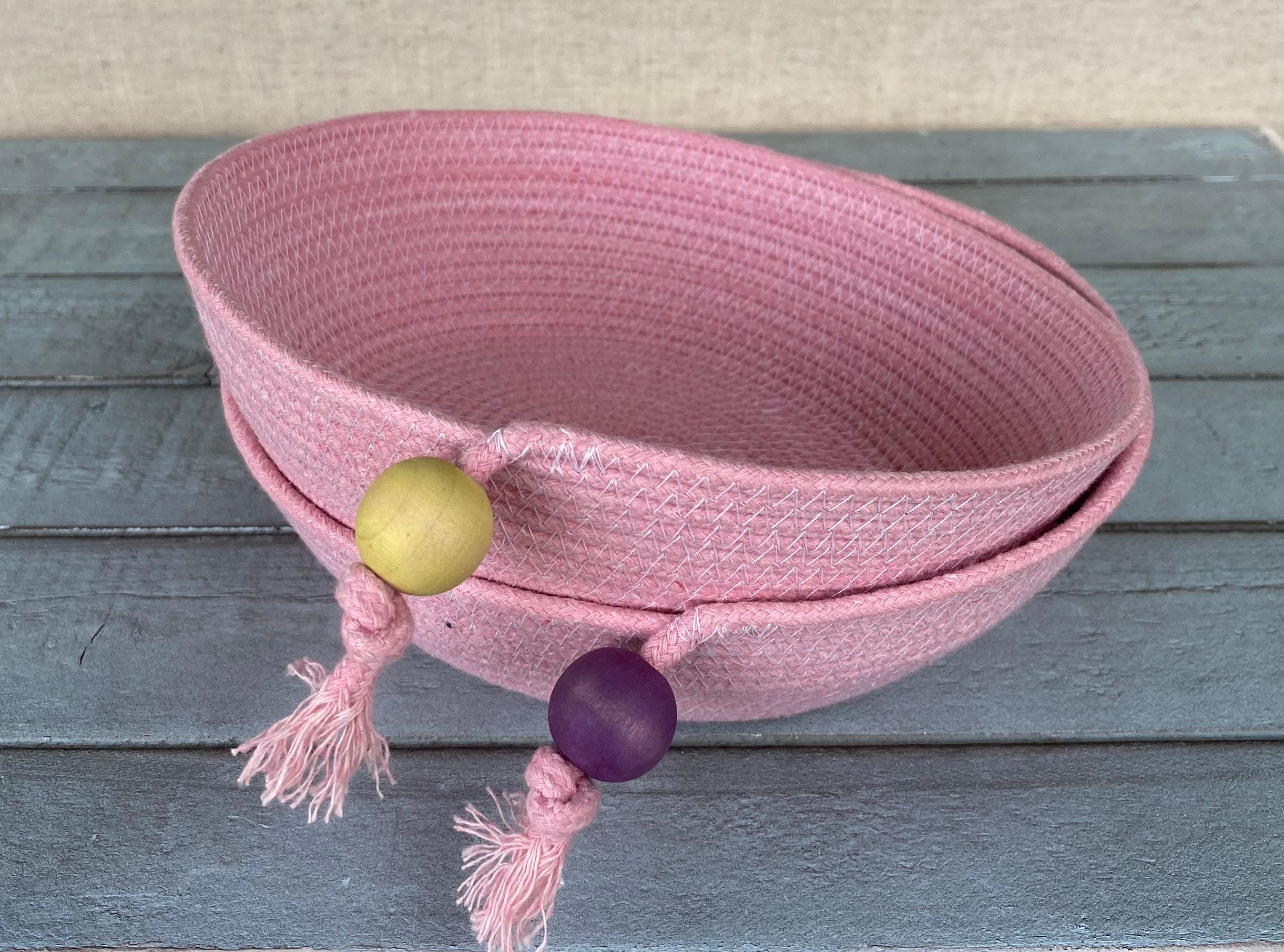 Kitchen & Dining Fringed Rope bowl Home & Living Dining & Serving etna ...
