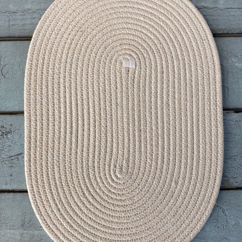 Oval Cotton Rope Trivet - Etsy