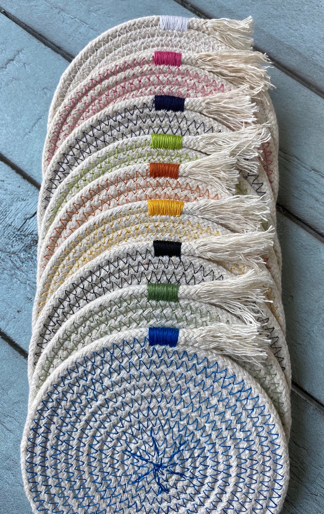 Rope Coaster Sets - Etsy