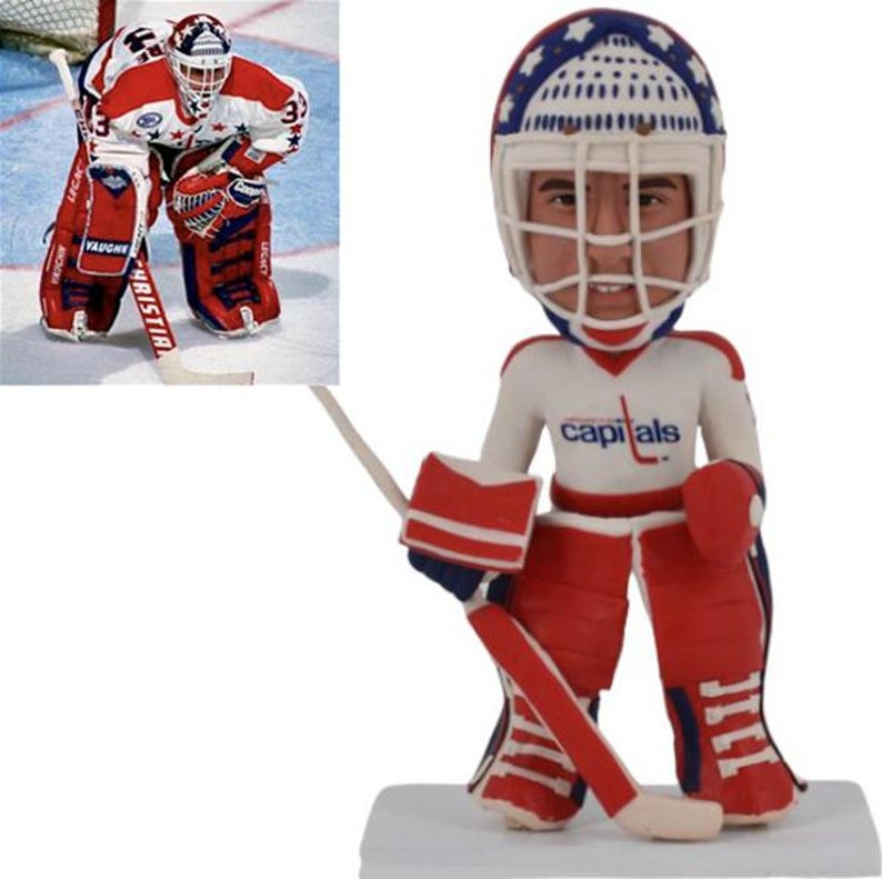 Custom Hockey Bobblehead for Kid, Personalized Hockey Bobblehead, Best ...