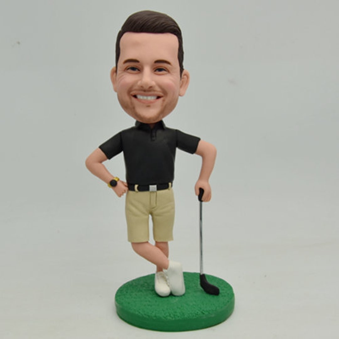 Custom Bobblehead Golf Golfer Player, Make a Bobblehead for Golfer ...