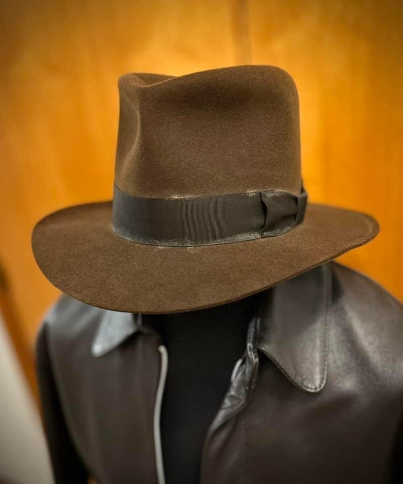 Indy Video Game Fedora (rabbit) - Etsy