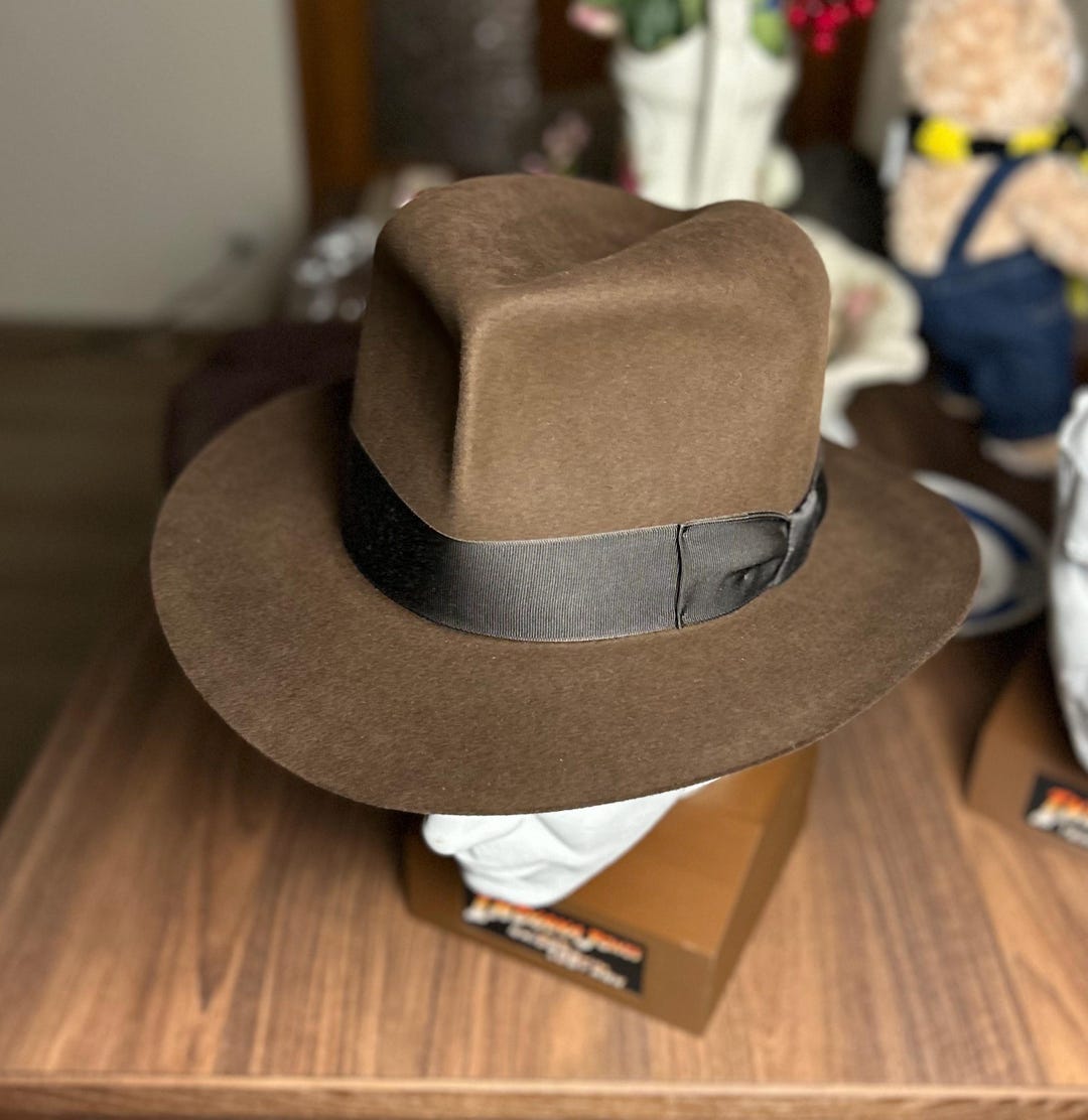 Indy Raiders Fedora (beaver) - Etsy