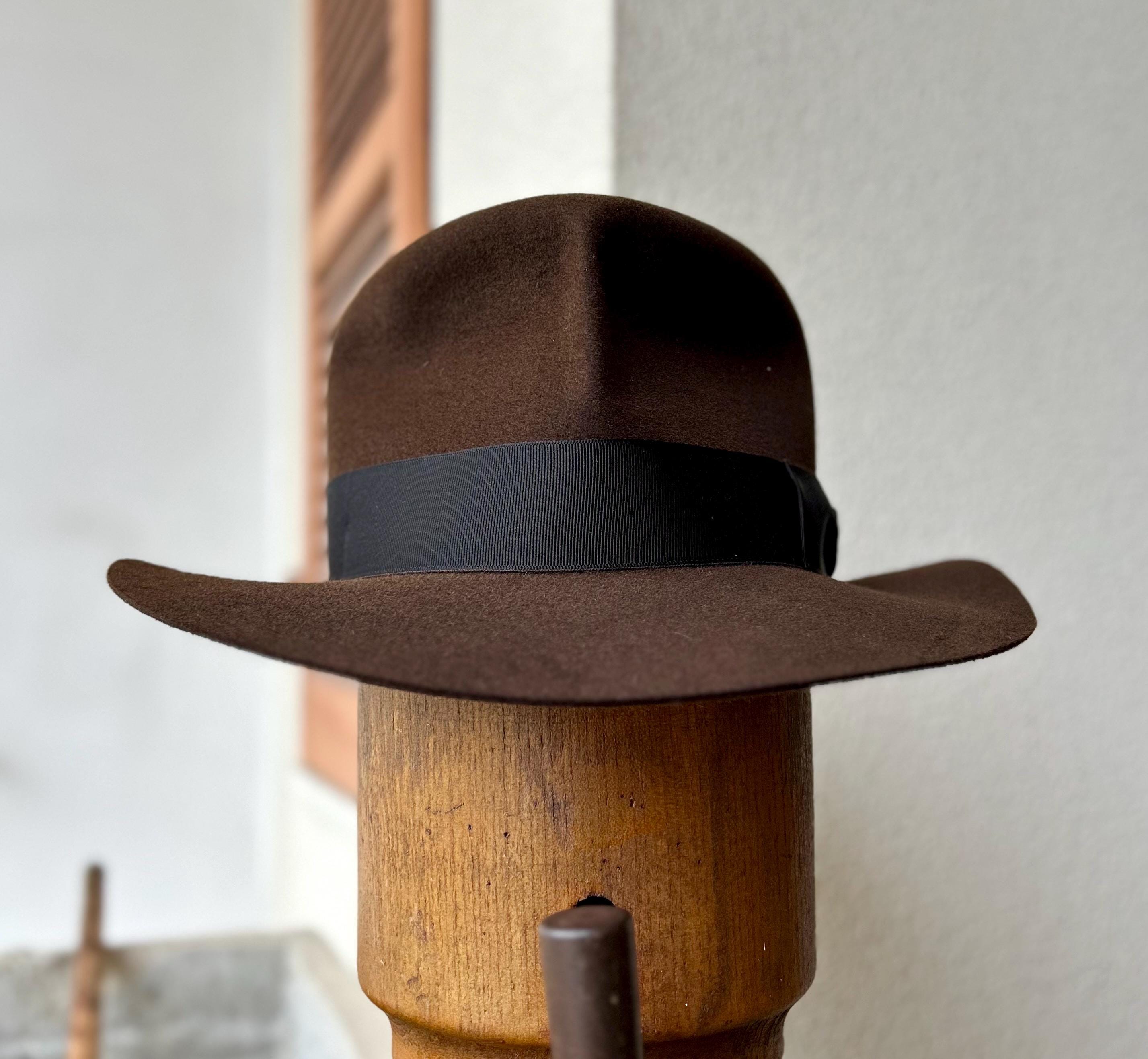 Indy Raiders Fedora W/turn (rabbit) - Etsy