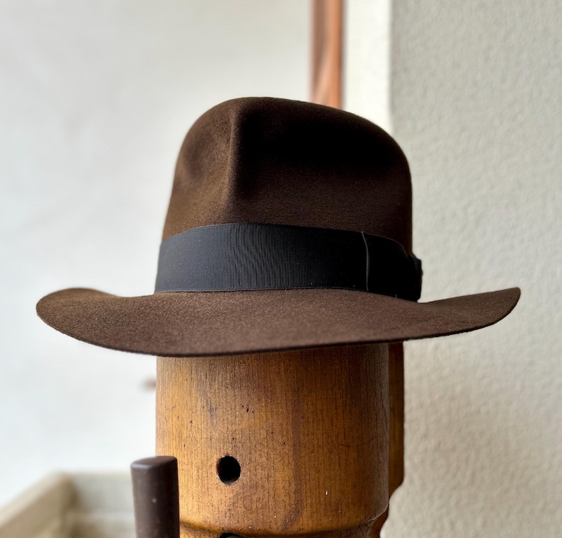 Indy Raiders Fedora W/turn (rabbit) - Etsy