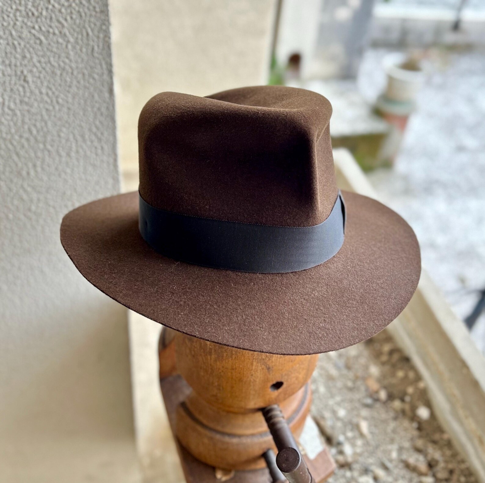 Indy Raiders Fedora W/turn (rabbit) - Etsy