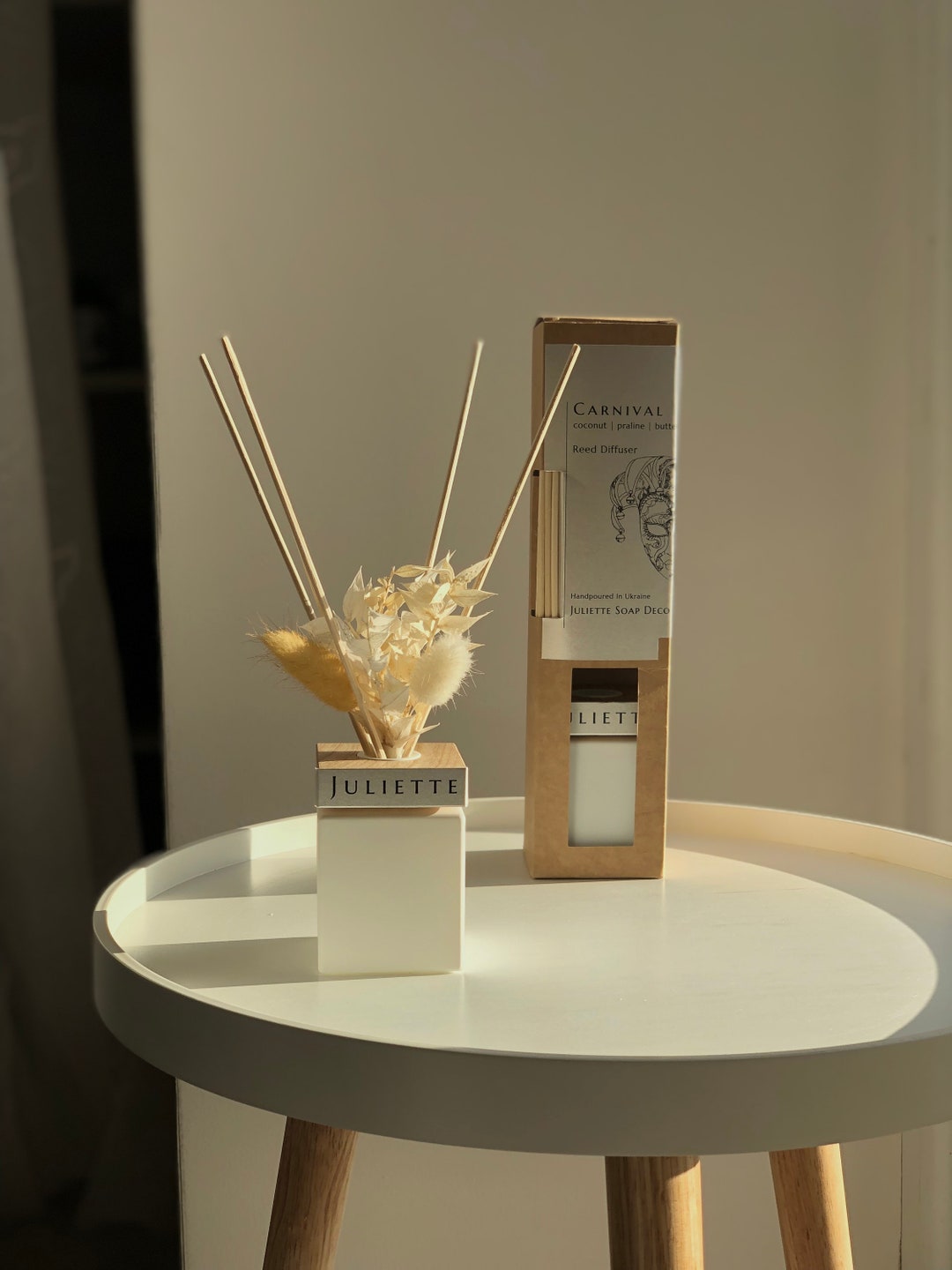 Aesthetic Reed Diffuser Home Fragrance Carnival Caramel - Etsy