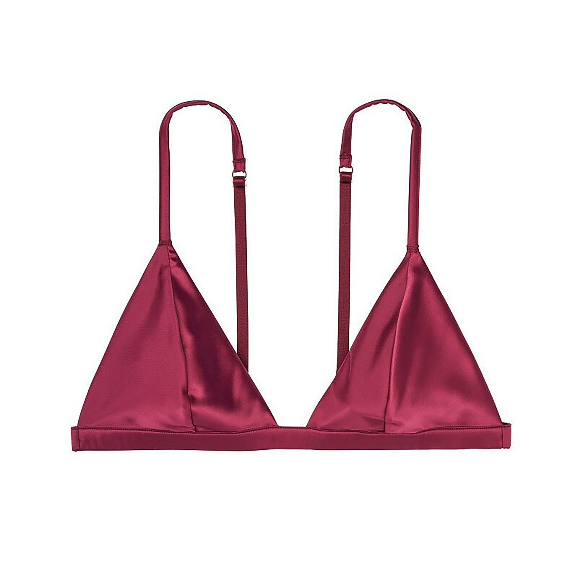 Premium Silk Bralette Petite Bra Wire Free Bra Triangle Bra - Etsy