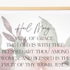 Christian Motherhood Floral Printable Set of 5 Posters for Mother Bible ...