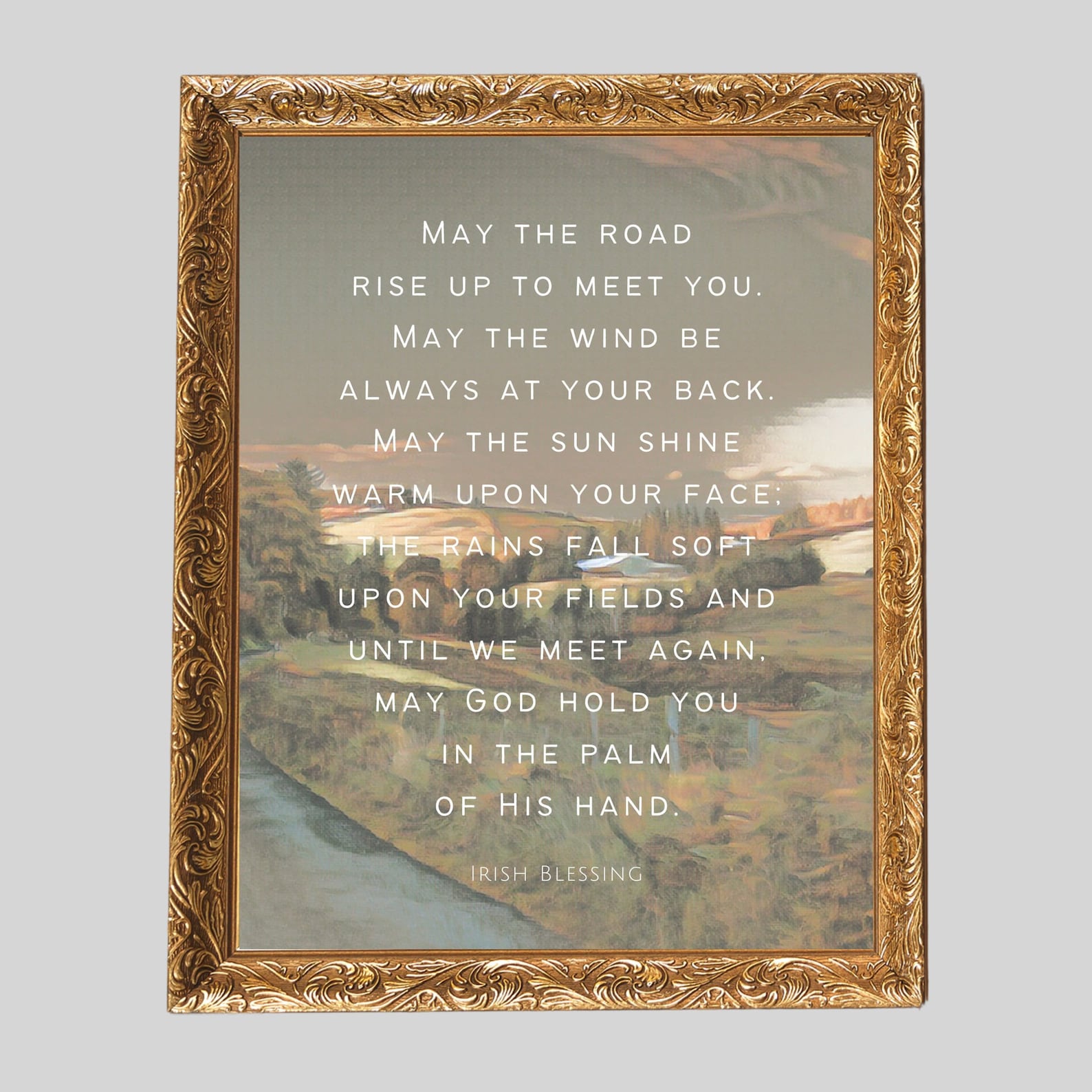 Irish Blessing PRINTABLE Poster May the Road Rise to Meet - Etsy Canada