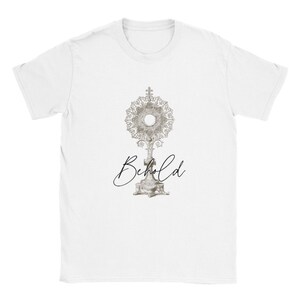 Traditional Catholic Eucharist Shirt Blessed Sacrament Monstrance ...