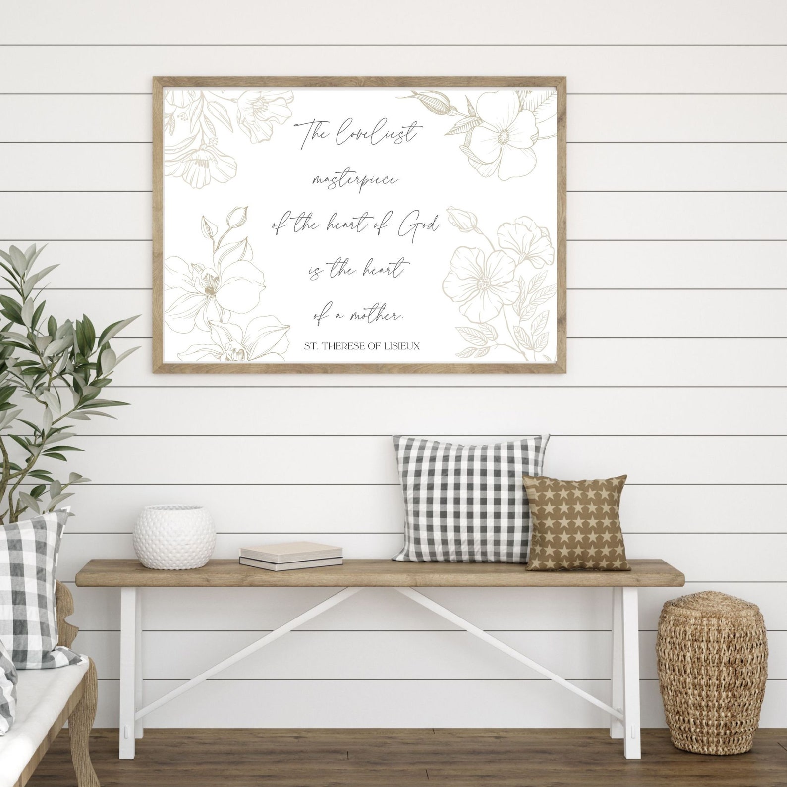 Traditional Catholic Motherhood Printable St Therese Loveliest ...
