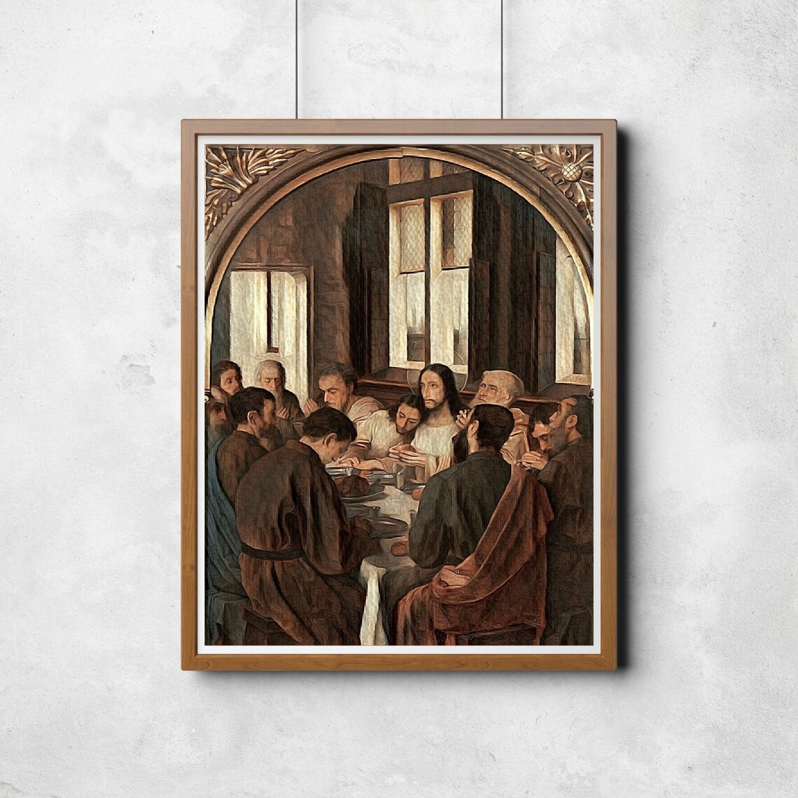 Last Supper of Christ Digital Print Last Supper Digital - Etsy