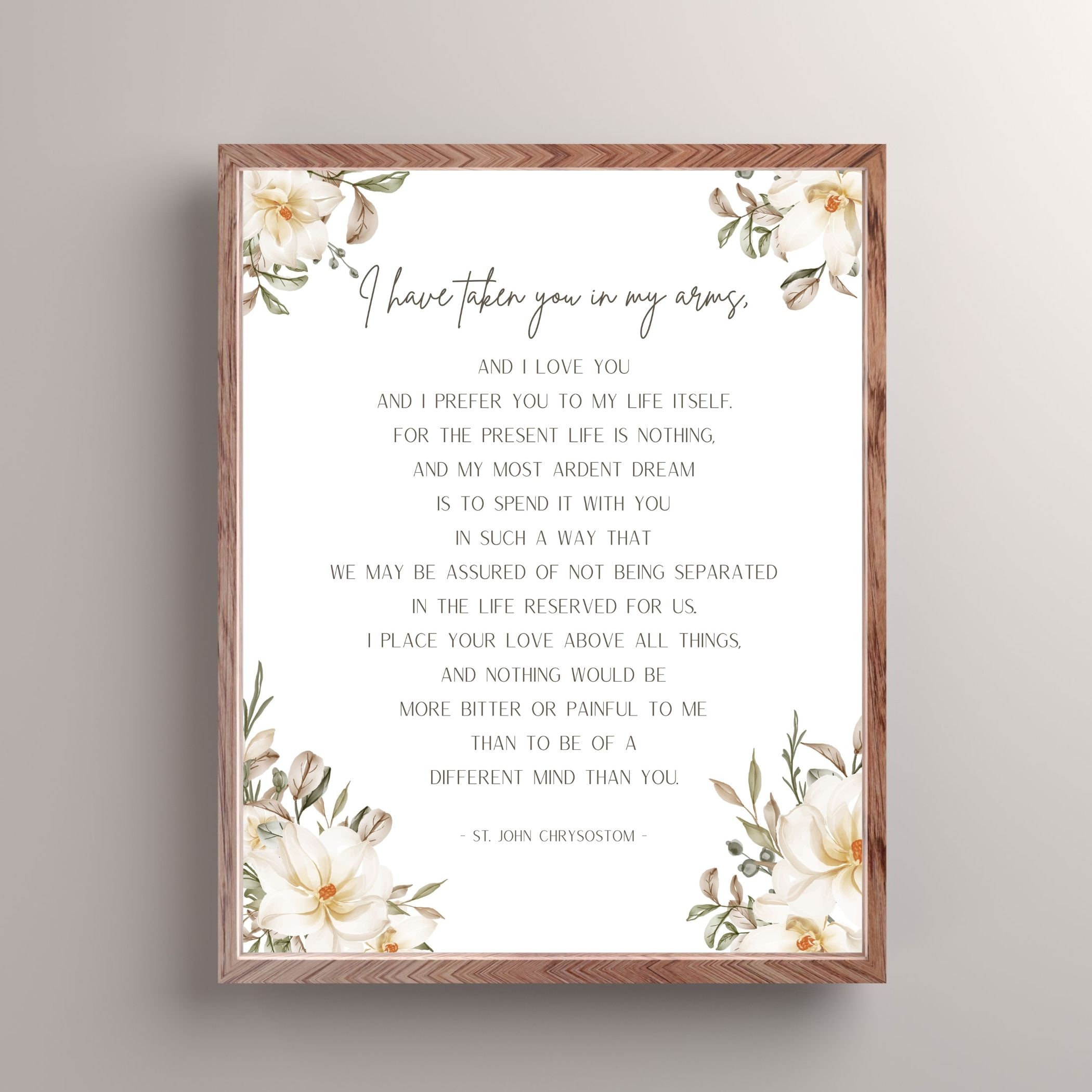 Catholic Marriage Printable Art for Catholic Wedding - Etsy