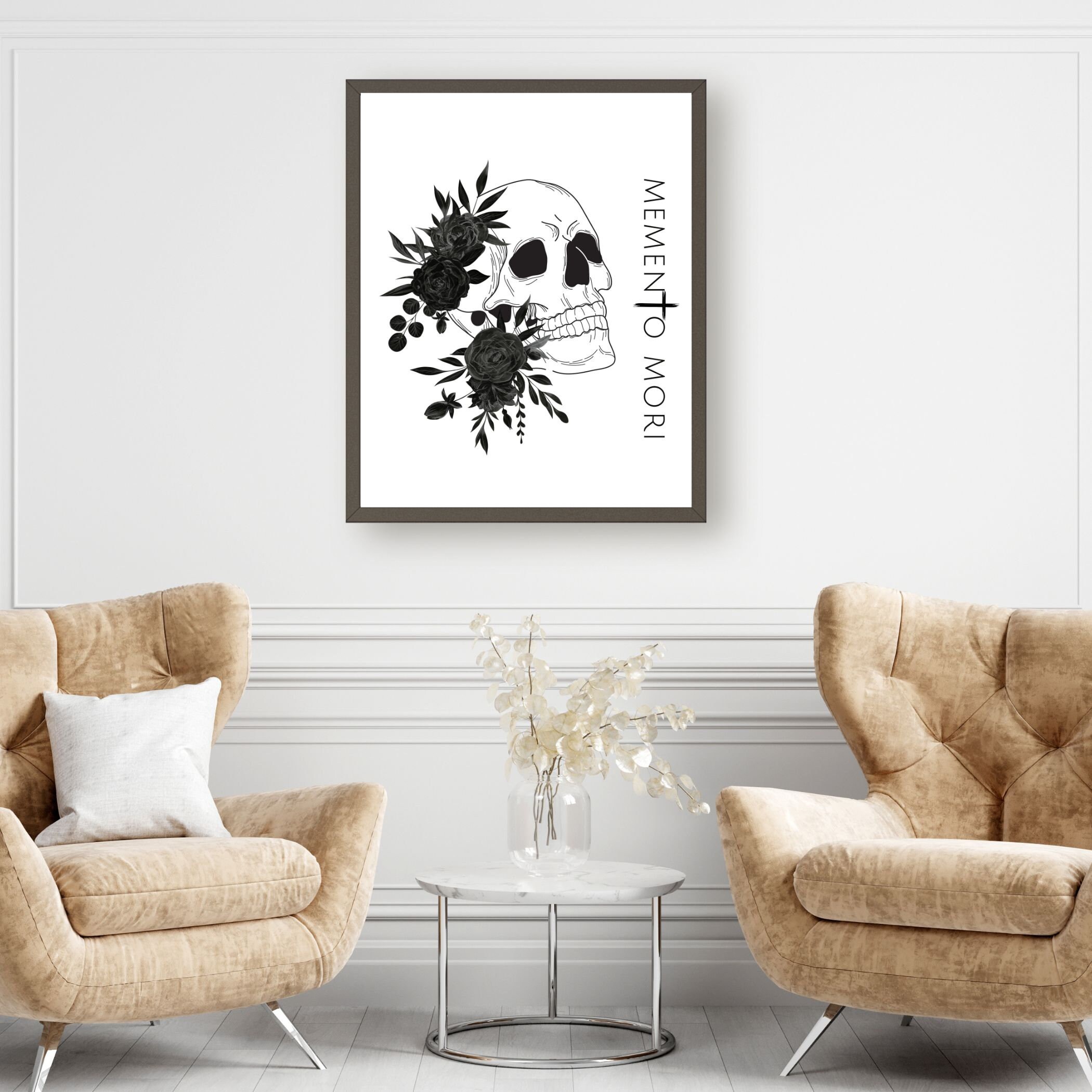 Memento Mori Printable Poster Traditional Catholic Digital - Etsy