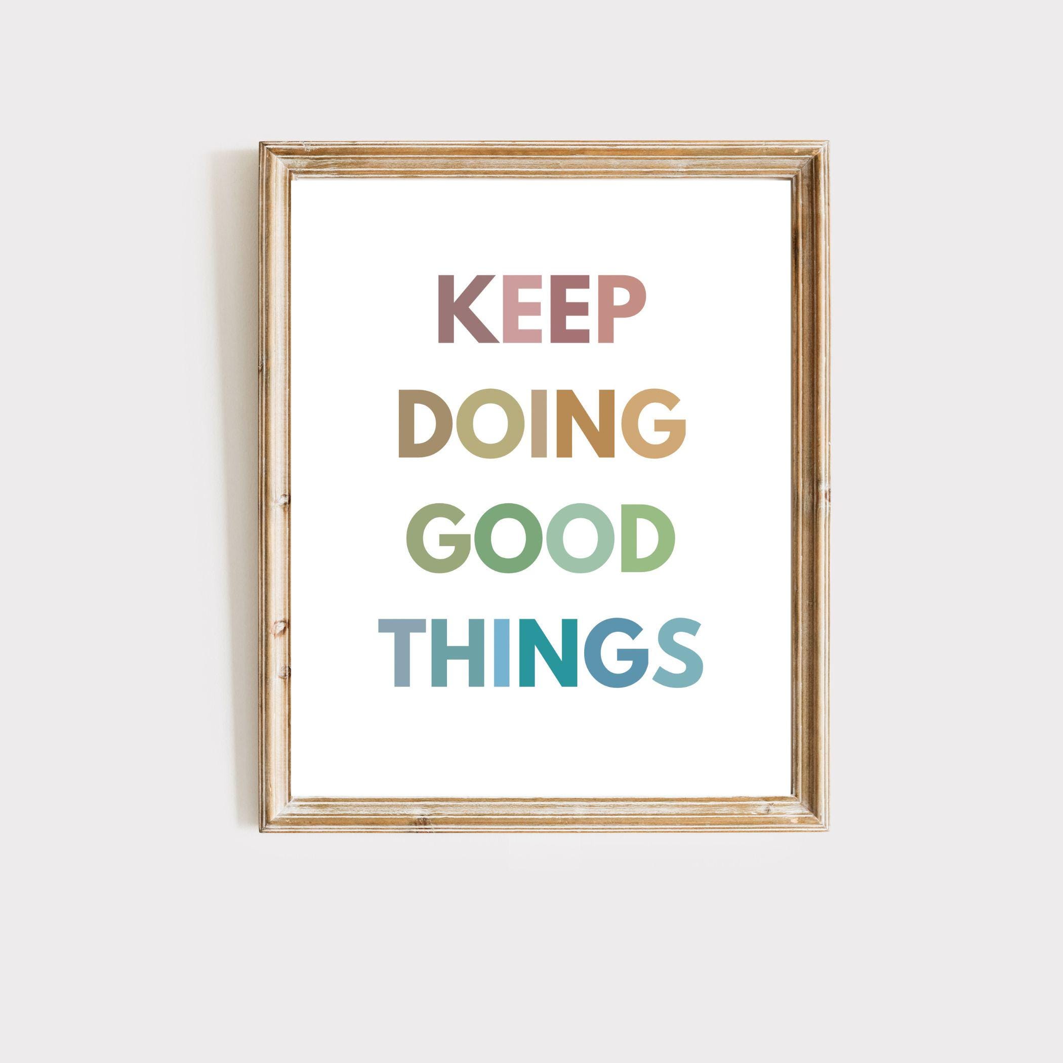 Trendy Printable Wall Art Poster, Inspiration Quote, Encouragement ...