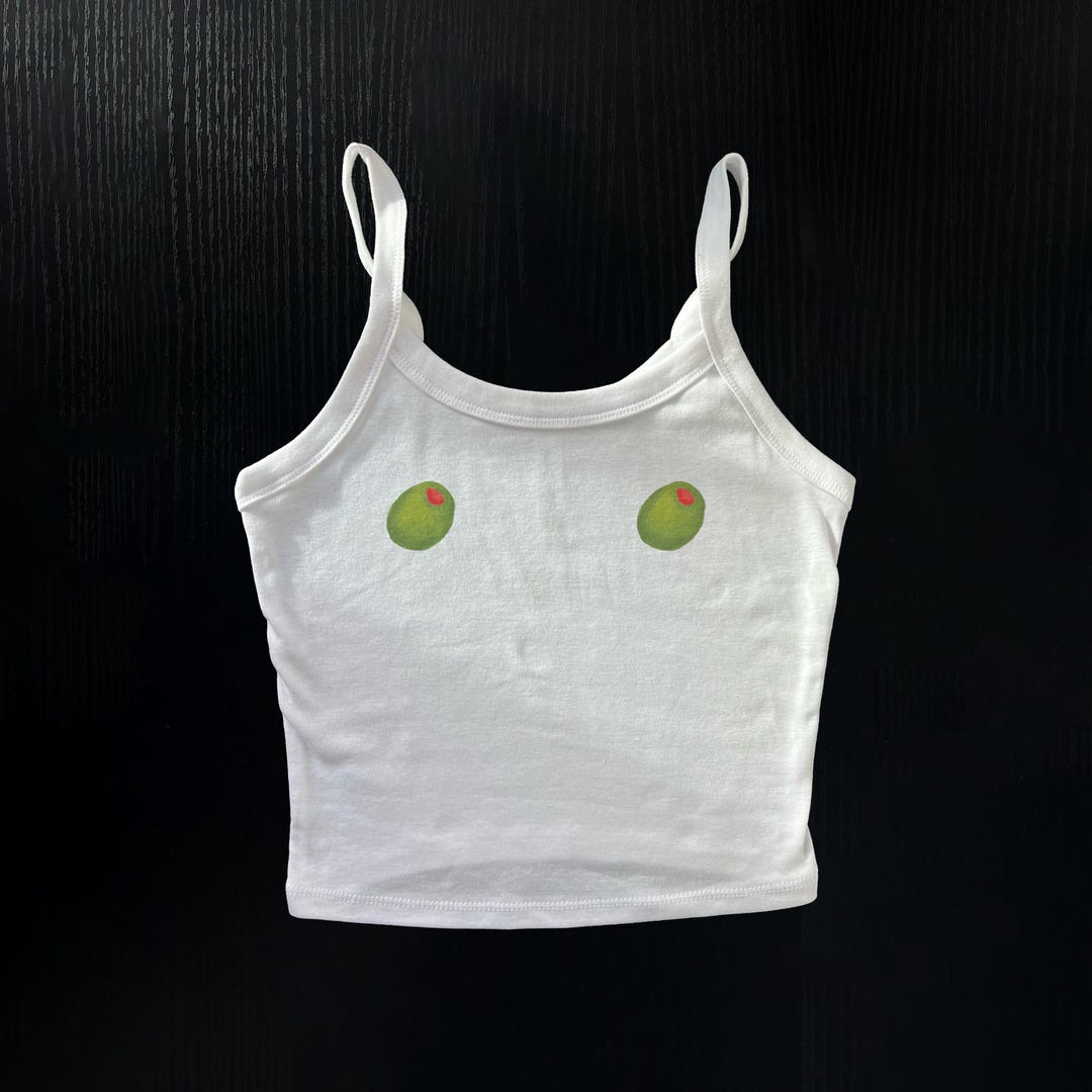 Customizable Dirty Martini Tank Top | Olive Nips Tank | Dirty Martini ...