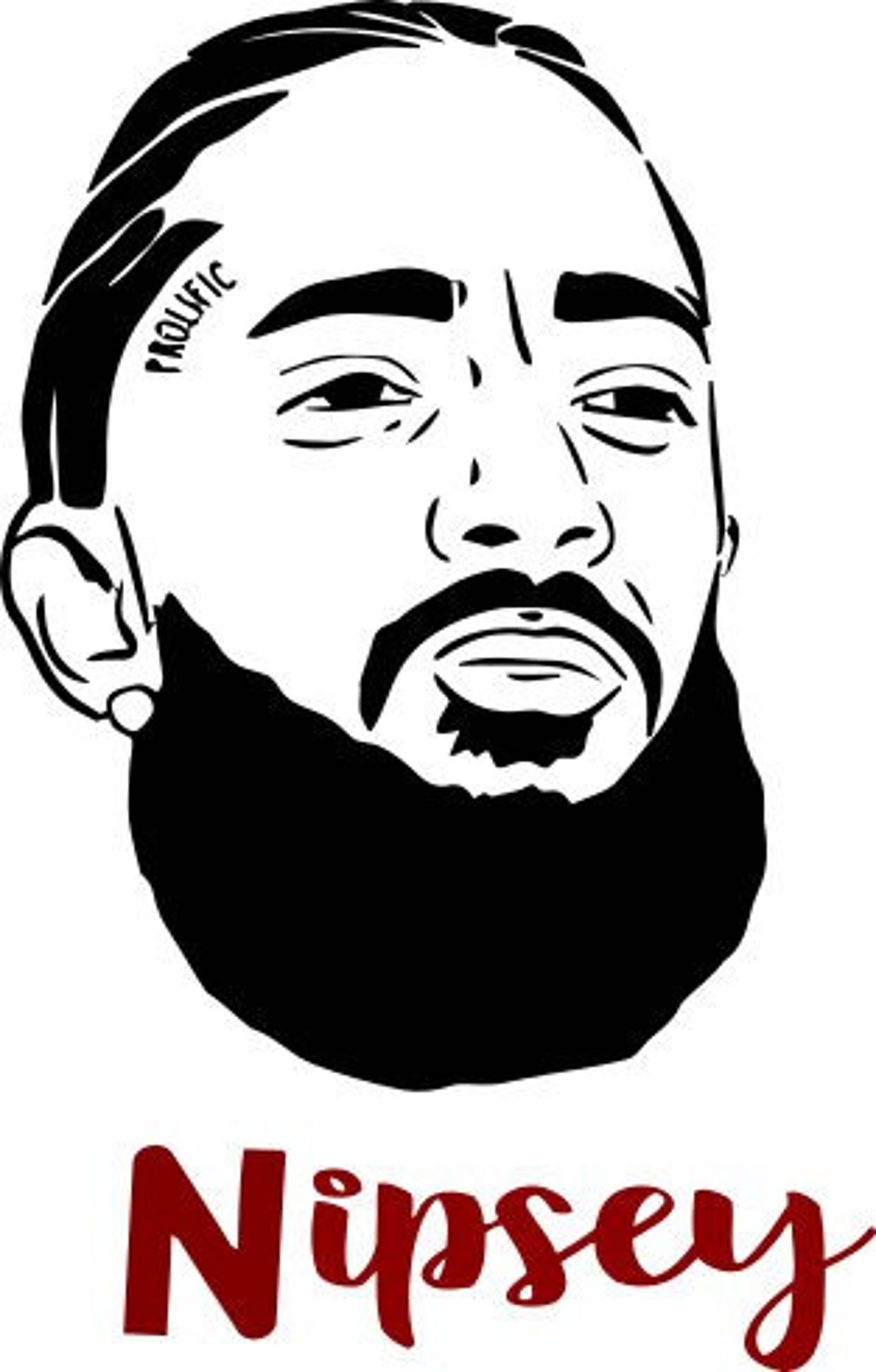 Nipsey Hussle Svg Etsy