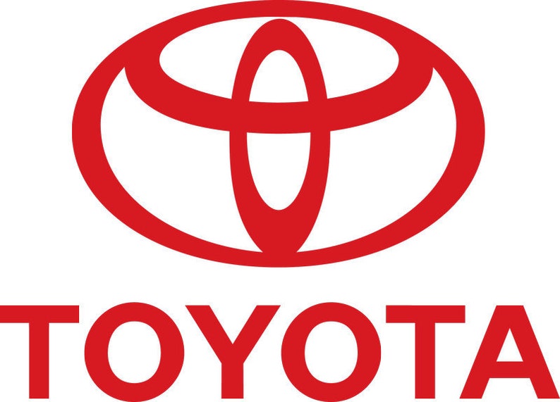 Toyota Logo SVG | Etsy