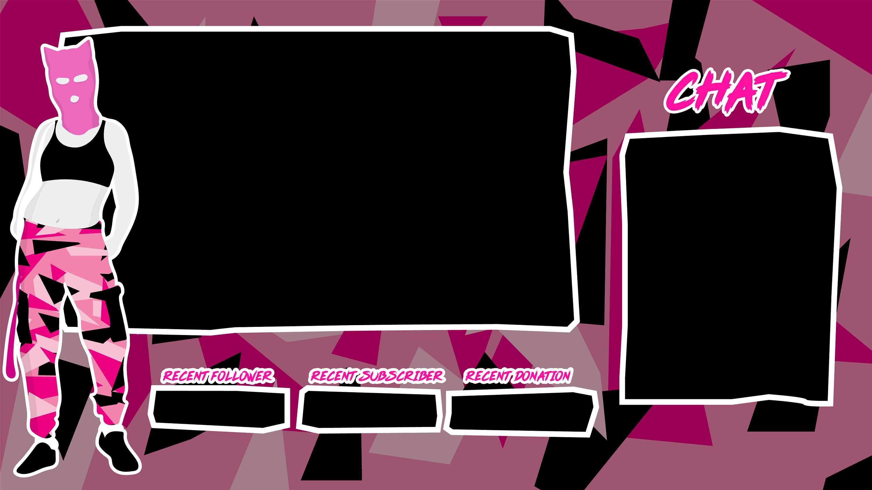 CAMO CAT Twitch Stream Graphics Package - Etsy