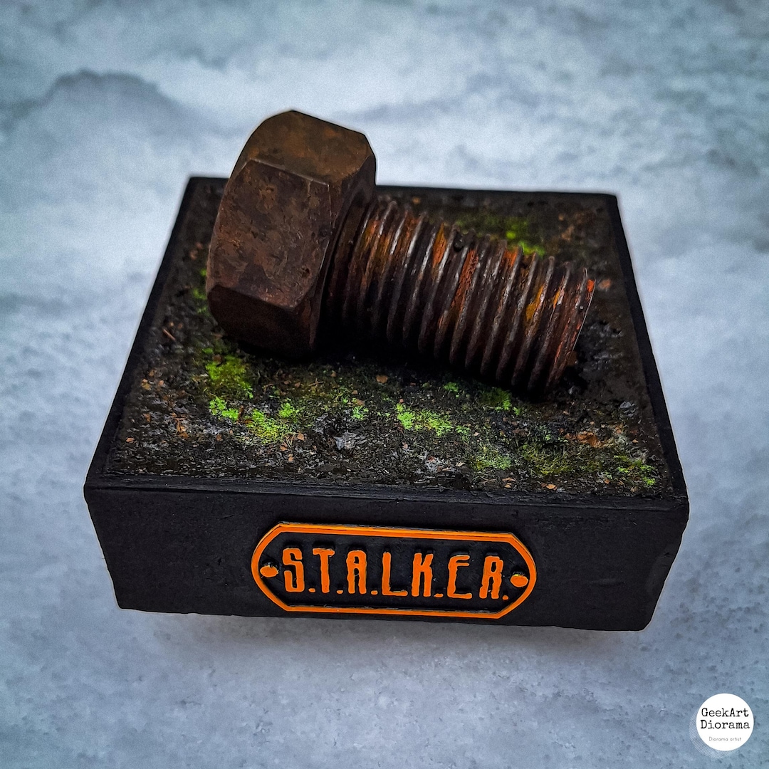 Stalker Diorama/miniature s.t.a.l.k.e.r. Tribute Iconic Bolt - Etsy