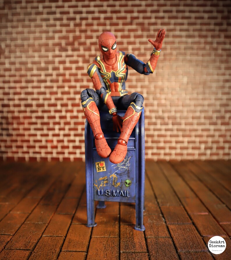 1/12 Scale USPS MAILBOX Diorama Props, Accessory for Action Figures ...