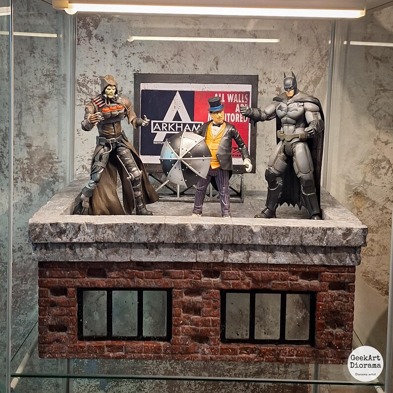 Last Chance to Order! / 1:12 Action Figure Rooftop Diorama - Etsy