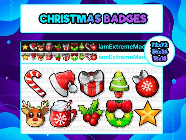 ANIMATED Dancing Santa Hat EMOTE / Twitch Discord Stream Xmas Cute ...
