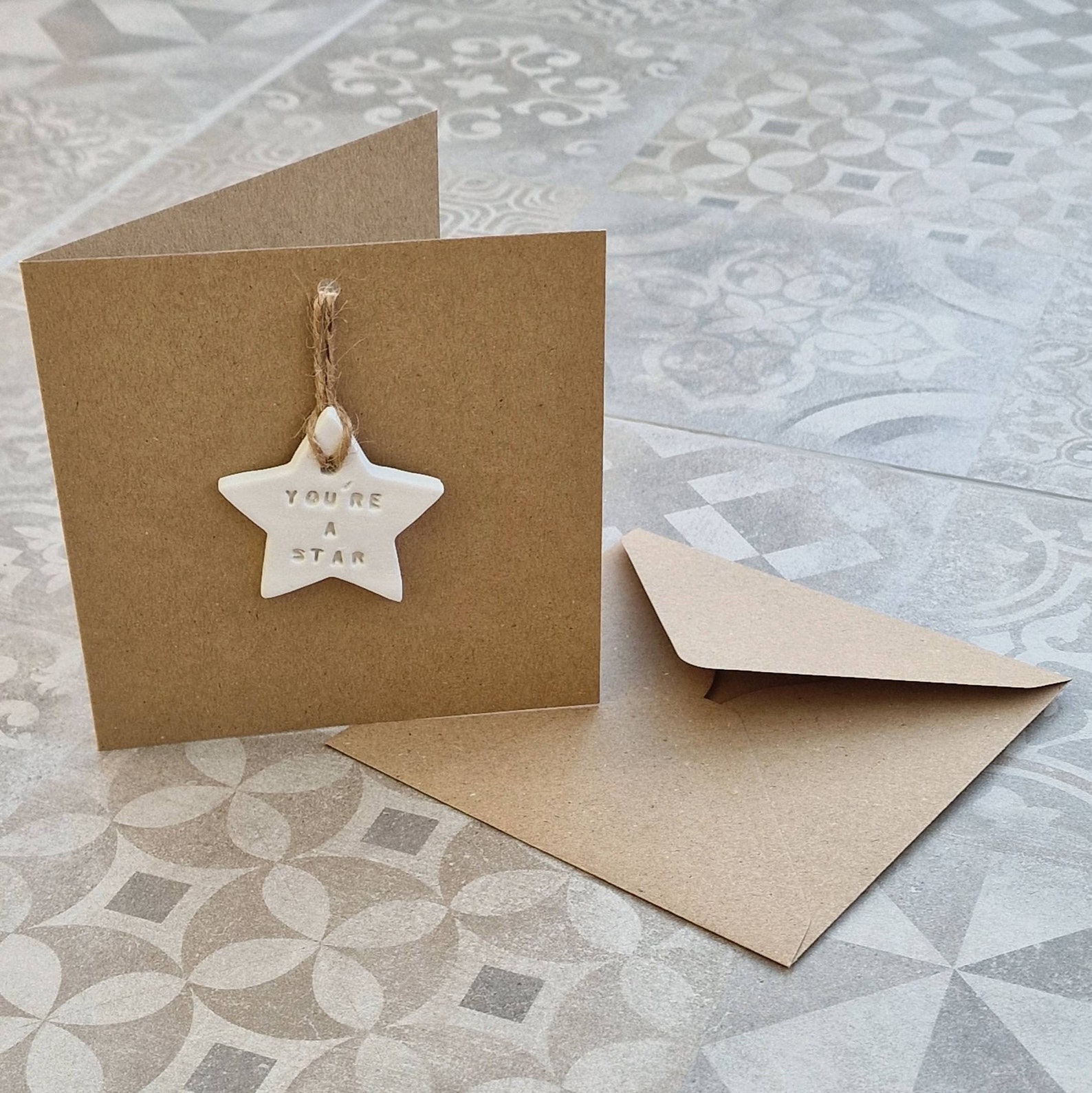 You're a Star | Deattachable Keepsakes Item | Blank Card | Star Card ...