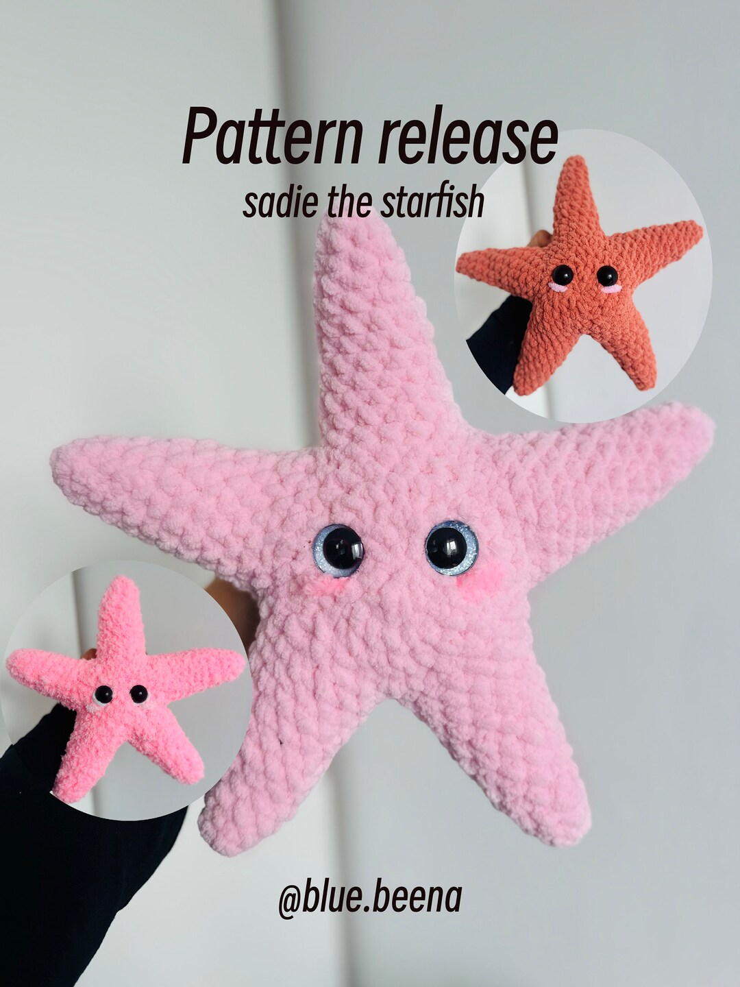 PDF PATTERN Sadie the Starfish - Etsy