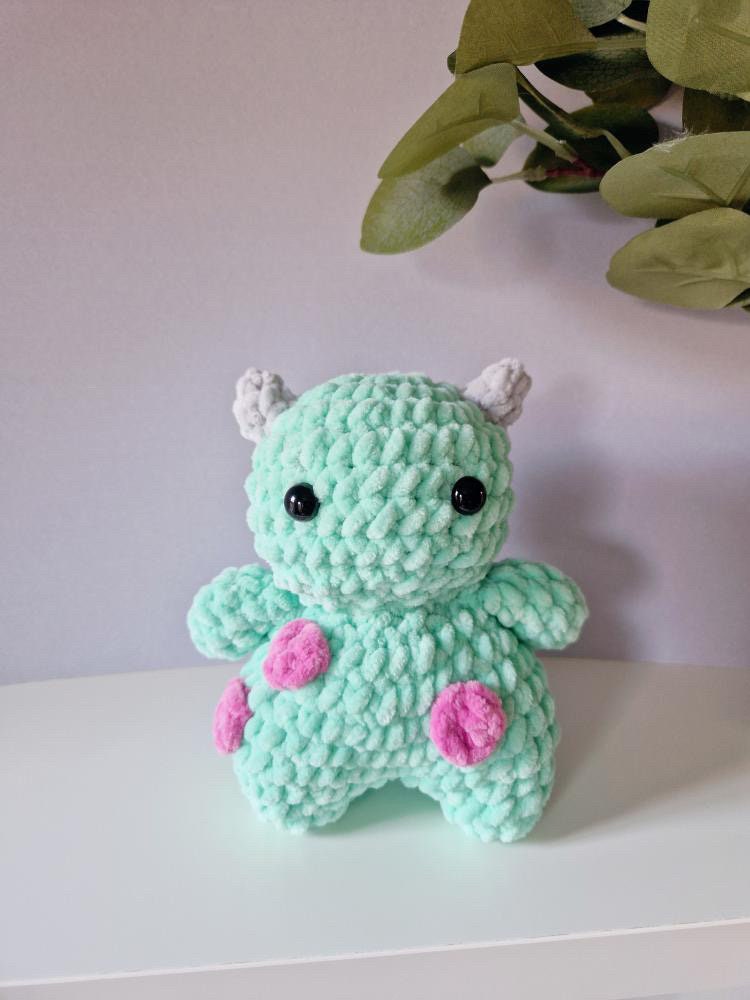 Sulley Plushie Crochet Pattern - Etsy